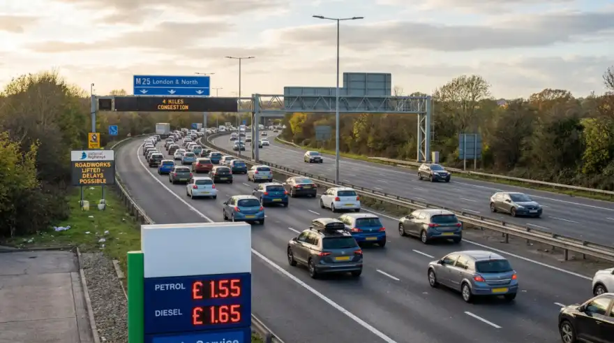 Easter Bank Holiday traffic: M25 and M1 braced for major delays | Regit