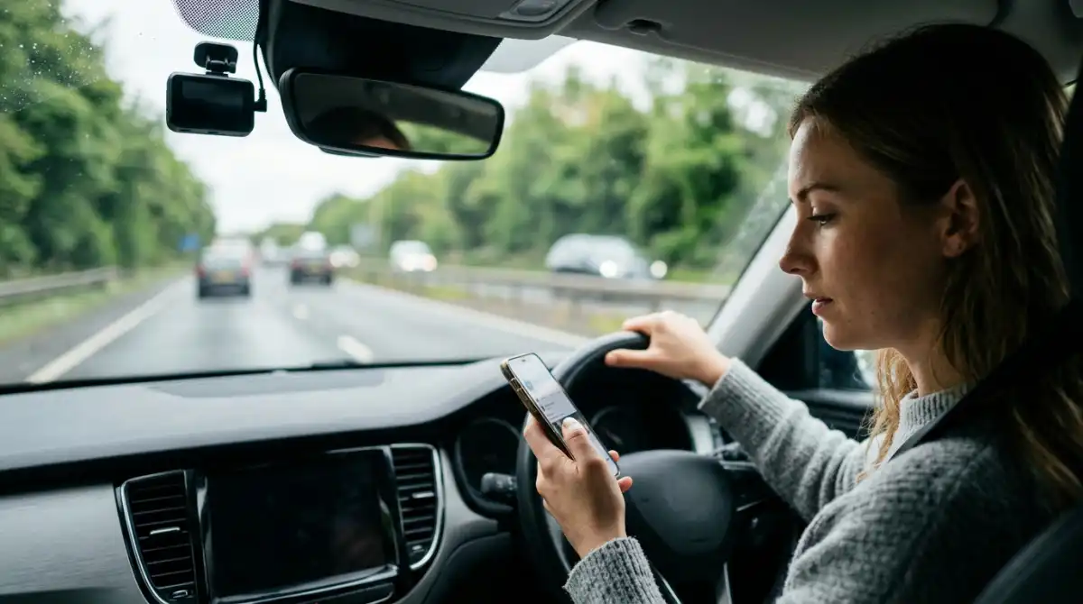 UK AI camera trial: 81% support phone driving crackdown | Regit