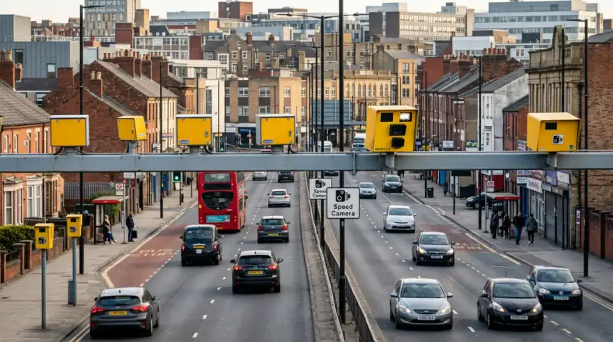 Which UK city has the most speed cameras? | Regit